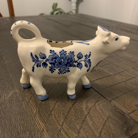 delftware | Dining | Vintage Porcelain Delftware Style Holland Blue ...